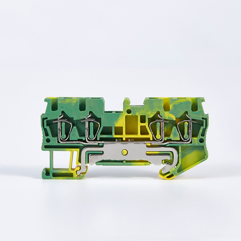 ALST 2.5/2-2 PE Spring-loaded ground terminals