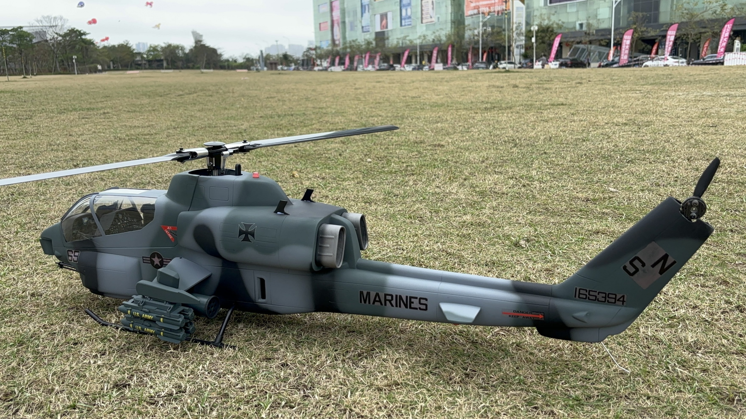 FL500 V2 FLISHRC 500 AH-1 Cobra 500 Size Scale Helicopter GPS with L7 ...